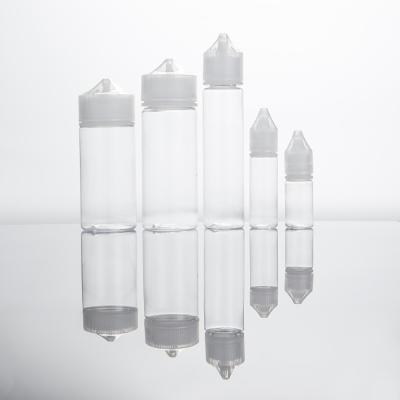 중국 ISO 소 스크루 톱 플라스틱 병 10ml 20ml 30ml 50ml 60ml 판매용