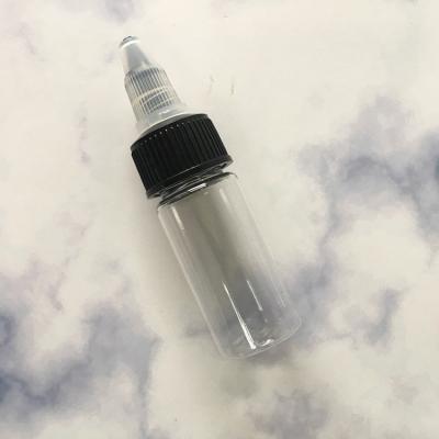 China 15ml Customized Label Panel Screw On Plastic Bottles For Branding for sale