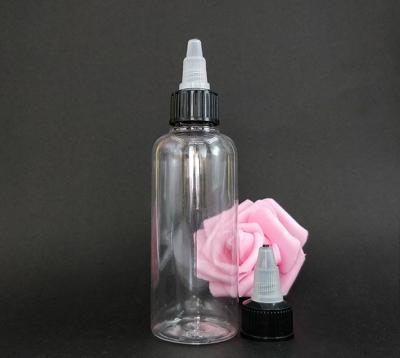 中国 15ml 30ml 50ml 70ml 80ml 100ml パーソナライズされたラベルパネルのためのプラスチックスクリュートップ容器 販売のため