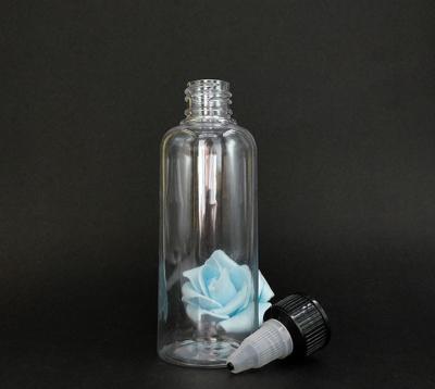 中国 15ml 30ml 50ml 70ml 80ml 100ml パーソナライズされたラベルパネルのためのプラスチックスクリュートップ容器 販売のため