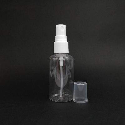 Cina Bottiglie di spray di plastica in PET classiche rotonde superficie liscia diverse capacità per l'uso quotidiano in vendita