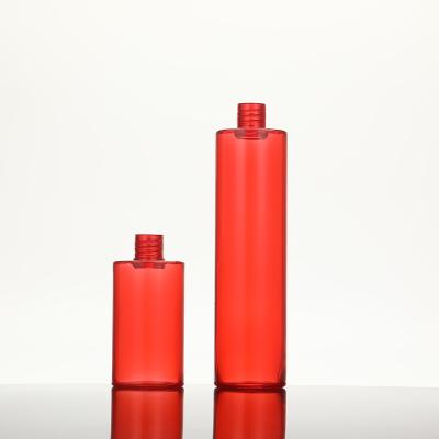 中国 UV電波塗装 PMMAローションボトル カスタマイズできる襟 透明なキャップ付き 白 販売のため