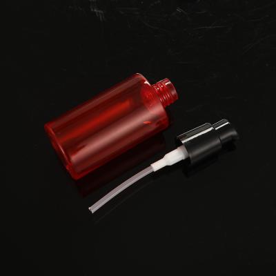 中国 UV電波塗装 PMMAローションボトル カスタマイズできる襟 透明なキャップ付き 白 販売のため