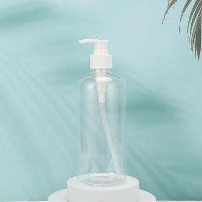 中国 Clear Surface Plastic Lotion Bottles in 250ml 300ml 500ml Capacity for Screen Printing 販売のため