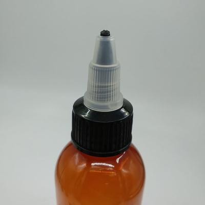 中国 100ml クリアな液体で満たされたプラスチックボトル 販売のため