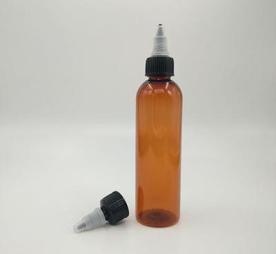 中国 100ml クリアな液体で満たされたプラスチックボトル 販売のため