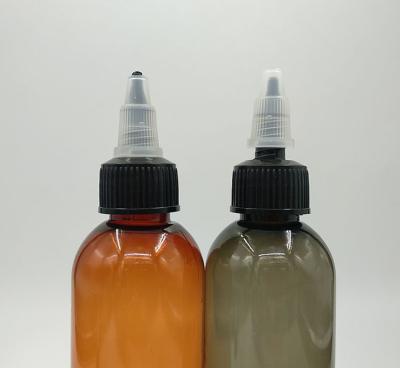 中国 100ml クリアな液体で満たされたプラスチックボトル 販売のため