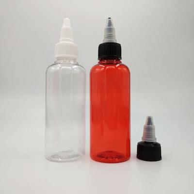 Cina Dispositivi per etichette personalizzati Contenitori di plastica a vite 15ml 30ml 50ml 70ml 80ml 100ml Per imballaggi cosmetici in vendita