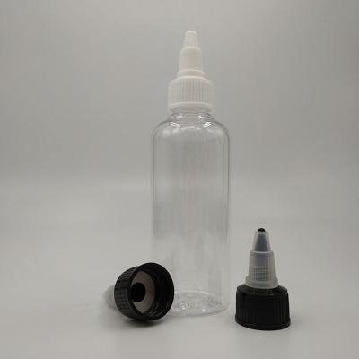 Cina Dispositivi per etichette personalizzati Contenitori di plastica a vite 15ml 30ml 50ml 70ml 80ml 100ml Per imballaggi cosmetici in vendita