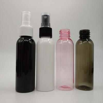 중국 투명한 PET 플라스틱 스프레이 병 10ml 15ml 30ml 50ml 60m 70ml 100ml 200ml 500ml 내구성 투명 판매용