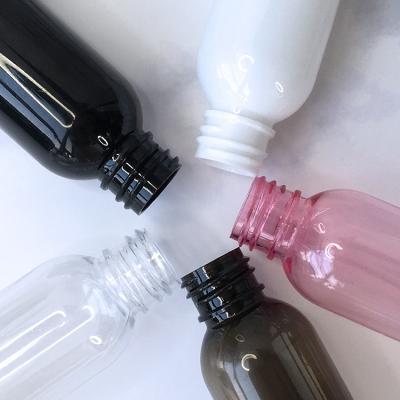 중국 투명한 PET 플라스틱 스프레이 병 10ml 15ml 30ml 50ml 60m 70ml 100ml 200ml 500ml 내구성 투명 판매용