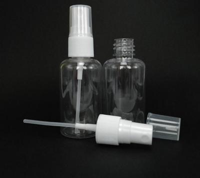 Cina Flacone spray in plastica PET trasparente 10ml 15ml 30ml 50ml 60ml 70ml 100ml 200ml 500ml Rotondo in vendita