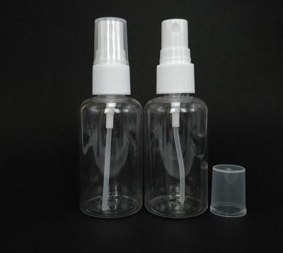 Cina Flacone spray in plastica PET trasparente 10ml 15ml 30ml 50ml 60ml 70ml 100ml 200ml 500ml Rotondo in vendita