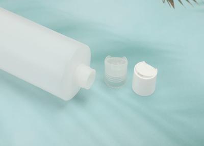 China Botellas recargables plásticas de los PP con blanco claro del casquillo del disco de la prensa en venta
