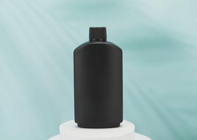 China El cuadrado y el champú plástico plano del HDPE 4oz embotella 120ml para la tinta en venta