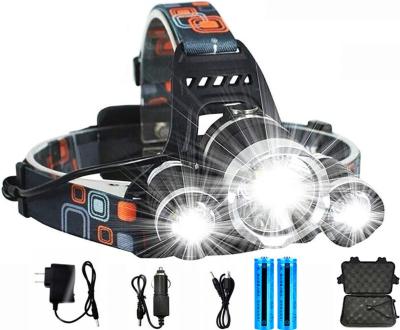 中国 Outdoor Activity COB 5w Outdoor Flood Head Lights For Running Dry Battery Operated Led Headlights Waterproof 販売のため