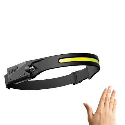 中国 Outdoor Activity Newest Mc18 Led Headlight Flashlight 1200lm Usb Rechargeable Powerful Led Head Lights Magnetic Flashlight 販売のため