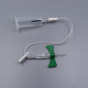 China Safety Push Button Blood Collection Set with or W/O Needle Holder for sale
