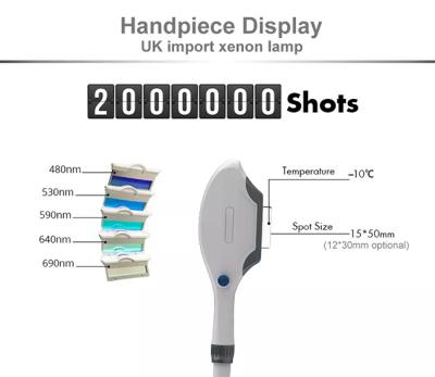 Chine équipement de beauté de chargement initial d'épilation de laser du laser 2 In1 Dpl de chargement initial Shr Elight de 1600w 20HZ à vendre