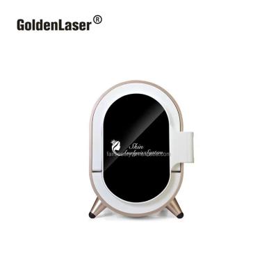 Chine Miroir intelligent cosmétique avec la machine faciale d'analyseur de peau de la reconnaissance des visages 3d à vendre