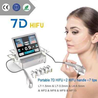Chine Régime de la machine 7d de beauté de Hifu de solvant de ride à vendre