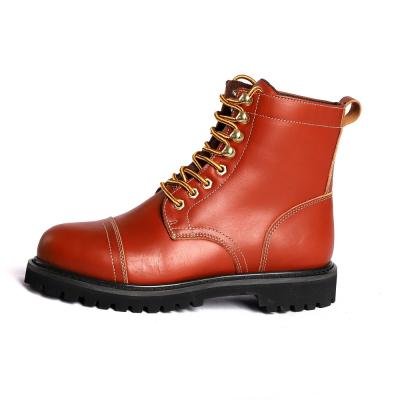 Cina Calzature di sicurezza per piedi in nylon tessuto in acciaio Good Year gomma sola pelle di mucca liscia in vendita