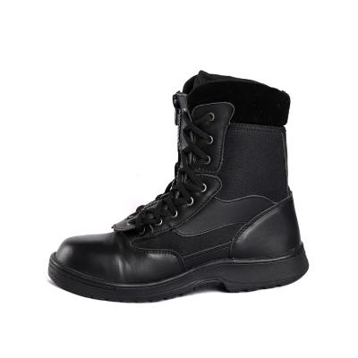 Cina Calzature impermeabili in acciaio per le dita del piede Anti slittamento PU sola Lace Up Scarpe da lavoro Nero colore Scarpe di sicurezza uomo in vendita
