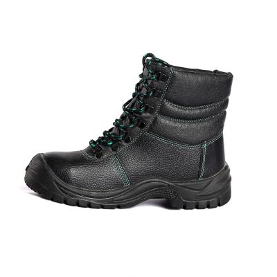 Cina Anti-slip Cut cuoio Superiore Assorbente di Shock PU Sole Acciaio Protezione Degli Ugli Scarpe di Sicurezza Invernale in vendita