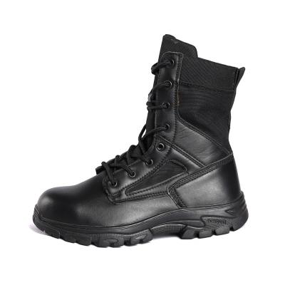 Cina Stoffa da piedi in acciaio nero taglio alto suola PU pizzo fino chiusura protezione scarpe di sicurezza in vendita