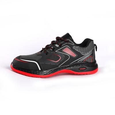 Cina Calzature di sicurezza a taglio basso Unisex Confortevole EVA Insolante resistente allo slittamento dell'olio Solule esterna rossa in vendita