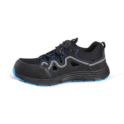 Cina Calzature metalliche resistenti allo scivolamento Unisex Confortevole EVA suola interna blu suola di acciaio in vendita