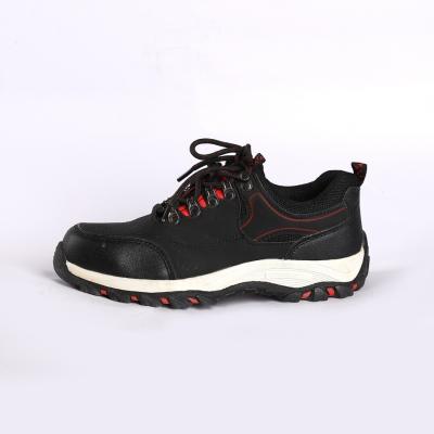 Cina Acciaio Piede Lace up Slip resistenza all'olio Microfibra cuoio superiore Unisex Fit Scarpe di sicurezza per lavoratori in vendita