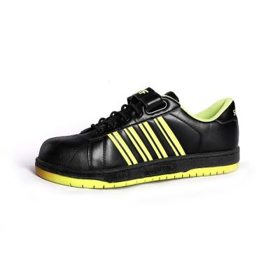 Cina Unisex Steel Toe Comodo EVA suola resistente allo slittamento Design Shengjie Scarpe di sicurezza in pelle in vendita
