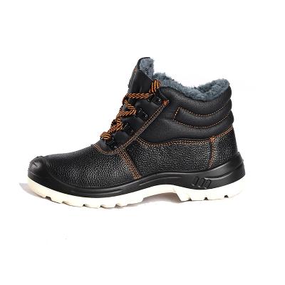 Cina Anti Smash Black Safety Boots Acciaio Gomma Acciaio Palma Alto Grado Proof Oil in vendita