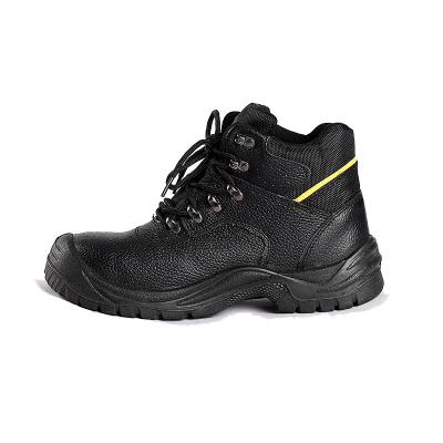 Cina S3 CE Scarpe di sicurezza di marchio Black Leather Steel Toe Prevent Puncture in vendita