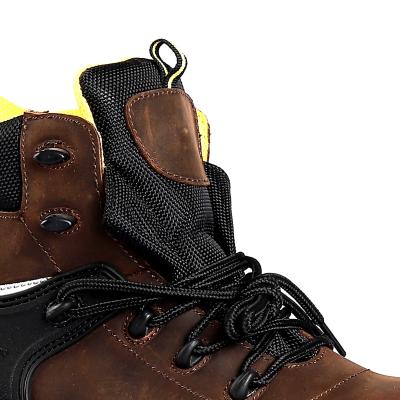 Cina Shengjie Calzature Lace Up Cut Steel Toe PU Sole Protezione Shock Funzione Anti Slip Scarpe da lavoro Scarpe di sicurezza in vendita