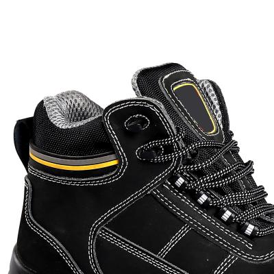 Cina Shengjie Calzature Lace Up Cut Steel Toe PU Sole Protezione Shock Funzione Anti Slip Scarpe da lavoro Scarpe di sicurezza in vendita