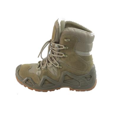 Cina Shengjie OEM Brand impermeabile Nubuck Superiore di cuoio di mucca Oxford tessuto sole escursionistica PU Soft Boots Scarpe da esterno in vendita