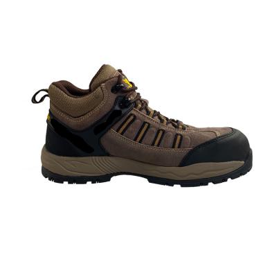 Cina Shengjie Calzature Lace Up Cut Steel Toe PU Sole Protezione Shock Funzione Anti Slip Scarpe da lavoro Scarpe di sicurezza in vendita