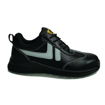 Cina Stivali da lavoro Calzature protettive da lavoro Anti-sparatura Confortevoli Scarpe di sicurezza in cuoio in microfibra in vendita