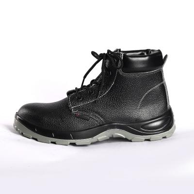 Cina Stivali da lavoro in cuoio autentico e traspiranti con rivestimento a maglia e scarpe di sicurezza con suola interna in EVA in vendita