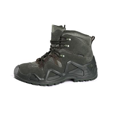 Cina Materiale superiore Nubuck cuoio di mucca di tessuto Oxford Stivali da trekking per avventure all'aria aperta in vendita