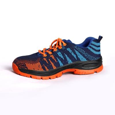 China Veiligheidsvoeten van staal en vliegen gebreide stof bovenvliegnet beschermende schoenen voor maximale bescherming Te koop