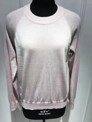 Cina OEM adatto del collo della lana delle signore del pullover dei maglioni del raglan del classico lungo rotondo della manica in vendita