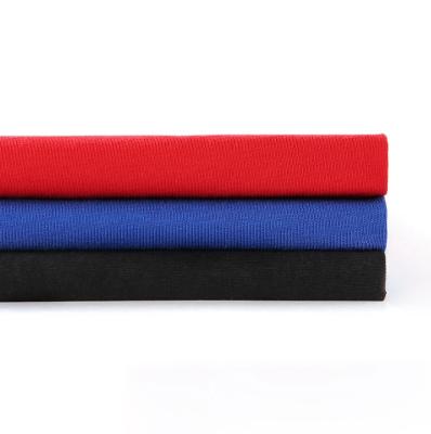 China 95%Cotton 5%Spandex 32S Soft Thickened Single Jersey Knitted Fabric for T-Shirt School Uniform for sale