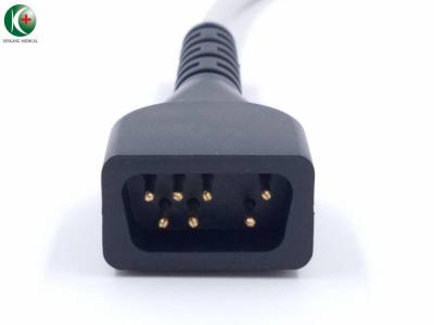 China DB9 Adult Ear Clip Medical Spo2 Sensor Reusable 3 Meter 7Pin for sale