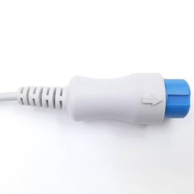 China TPU Spo2 Extension Cable DB9 Alcohol Disinfecting Type Compatible Mindray for sale