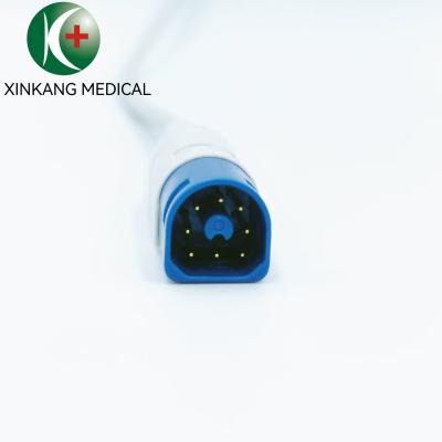 China TPU Medical Spo2 Sensor Extension Cable 8pin Compatible HP for sale
