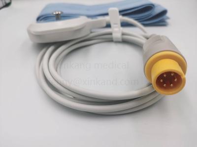 China Round Fetal Transducer CBionics BPM-9000 TOCO Probe 3m for sale