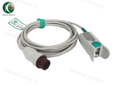 China Pediatric Finger Clip Medical Spo2 Sensor Reusable 9 Pin for GE Ohmeda Trusignal for sale